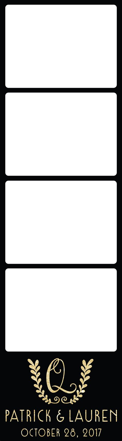 Photo Booth Film Strip 2 X 6 Photo Strip Template 850x3080 Png