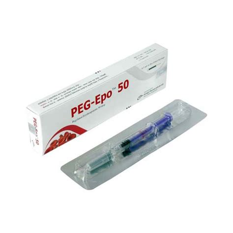 Peg Epo 50 Mcg03 Ml Injection পেগ ইপো ৫০ মিগ্রা০৩ মিলি