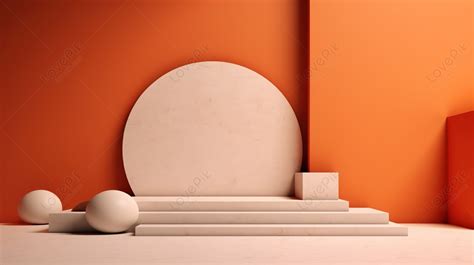 놀라운 3d 설정 연단과 눈길을 끄는 추상적인 벽 배경 설정 배경 눈길 배경 연단 배경 이미지 Hd 설정 눈길 연단 배경 사진 무료 다운로드 Lovepik