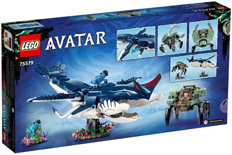 Recreate Avatar The Way of Water Movie Scenes with Official LEGO Sets