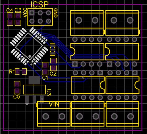 Atmega328p Footprint And Further Development Page 2 General Electronics Arduino Forum