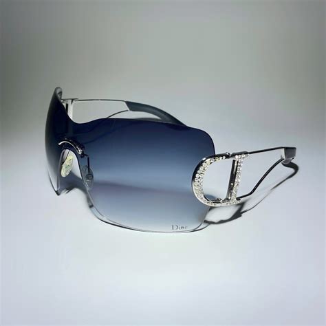 Dior Vintage Christian Dior Swarovski Diorly Sunglasses Grailed