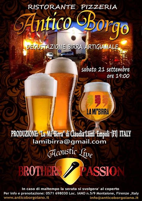 Tuscany Holidays Montaione Degustazione Di Birra Artigianale Locale
