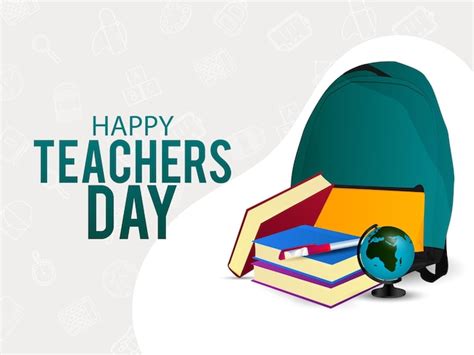 Premium Vector Happy Teachers Day Banner Template