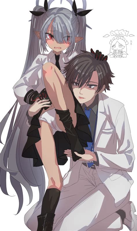 Sensei Hina Iori And Problem Solver Sensei Blue Archive Drawn By Fumino Jyo Danbooru