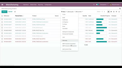 How To Create MRP Custom Checklist Odoo Apps Feature YouTube