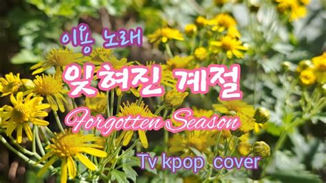 잊혀진계절 이용 일반인커버 Youtube