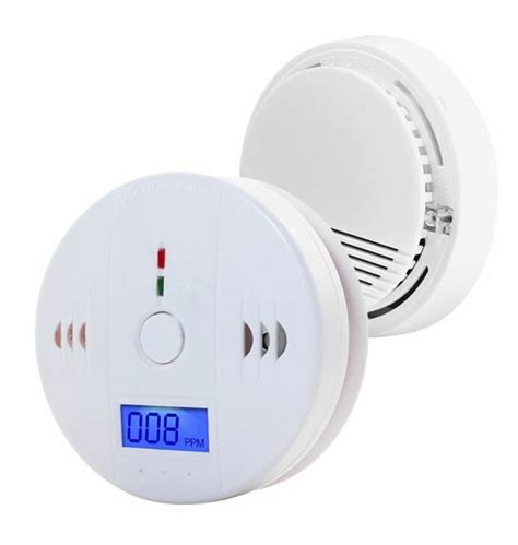 웨이크보드 서핑보드 패들 핀 랙 장비 용품 Co 센서 일산화탄소 감지기 알람 85db 사이렌 소리 독립 티몬