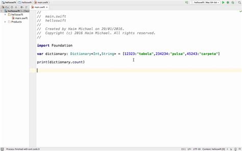 The Dictionary Count Property In Swift Youtube