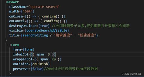 Antd的 Drawer 和 Modal 关闭后页面无法销毁的问题antd Modelform 取消关闭不了 Csdn博客