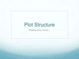PPT Plot Structure PowerPoint Presentation Free Download ID 2929792
