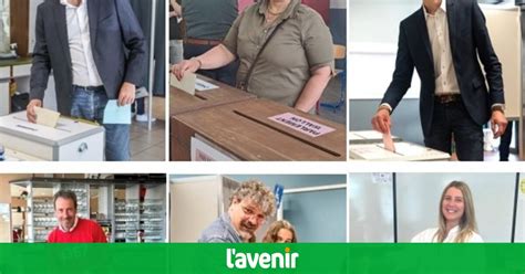 Les Principaux Candidats De Huy Waremme Ont Voté Photos Lavenir
