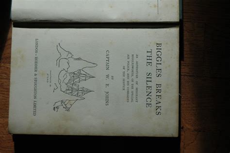 Biggles Breaks The Silence By Capt W E Johns Fair Hardcover 1949 1st