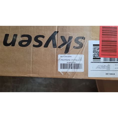 Skysen 6ft Heavy Duty Sliding Barn Door Hardware Single Track Bypass