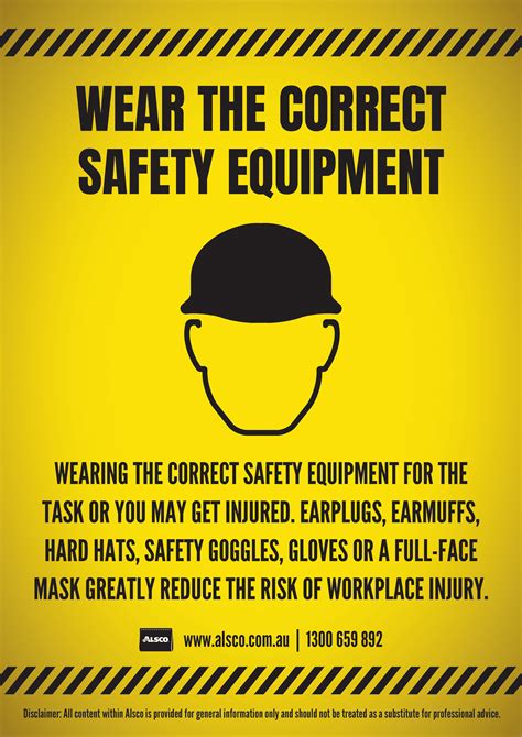 Office Safety Posters A4