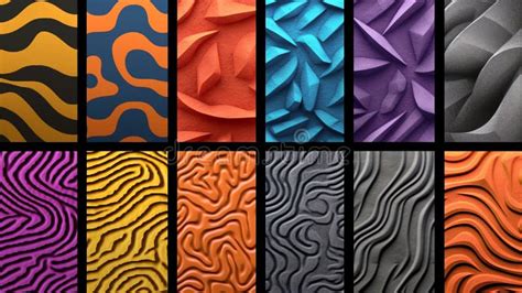 Multicolor Drawings Abstraction Patterns For Backgrounds Frayers