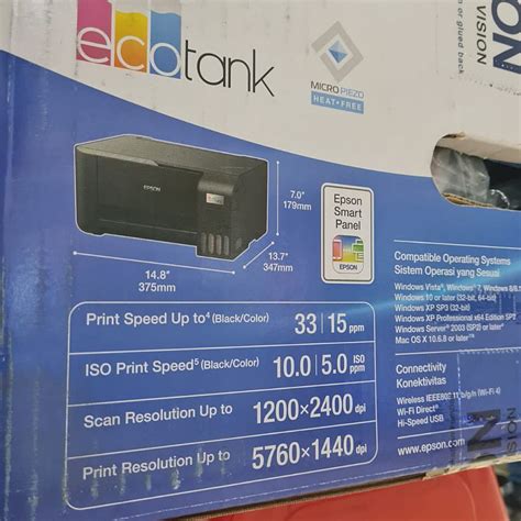 PRINTER SCANNER Tinta PRINTER EPSON L3250 Print Copy Scan WiFi Kharisma Kencana