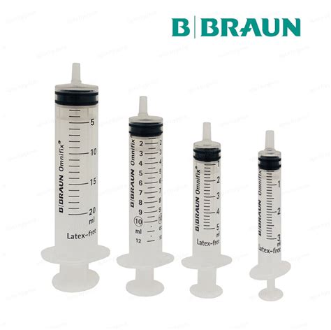 B Braun Omnifix 3 Part Luer Slip Syringe 20ml 100pcs Coheal