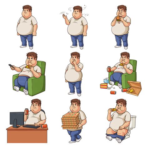 Sloppy Person Clip Art