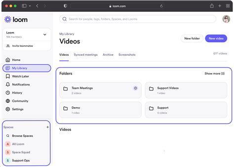 Understanding Folder Structure In Spaces Loom