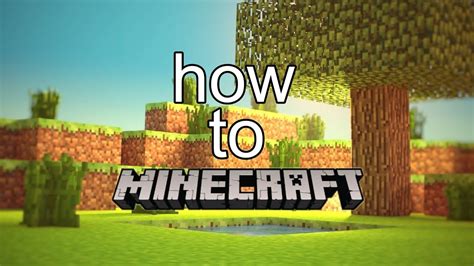 Minecraft Tutorail How To Minecraft Youtube