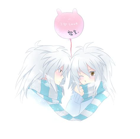 Bakura Ryou And Yami Bakura Yu Gi Oh And 1 More Drawn By Okura