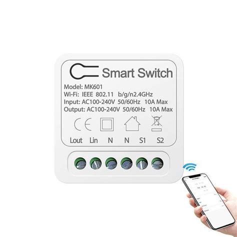 Mini Wifi Smart Switch DIY Home Automation Way Control Support A A Mini Tuya Smart Switch