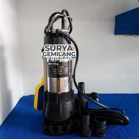 Jual POMPA CELUP KOLAM MAXON WQD 2 5 0 18 SEWAGE PUMP AIR KOTOR