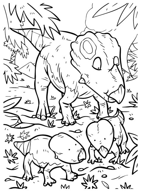 20 Protoceratops Coloring Pages Free Printable Pdf And Online Coloring