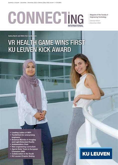 Connecting International 2 December 2020 By Faculteit Industriële