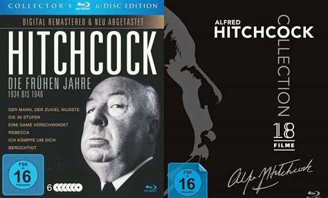 25 Filme Alfred Hitchcock Mega Collection 1934 1976 Frühwerke