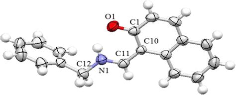 Molecular Structure Of Chemosensor R1 With Partial Numbering Scheme