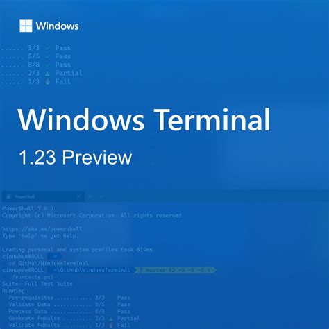 Its Our First Windows Terminal Preview Release Of The Year 👀 Windows