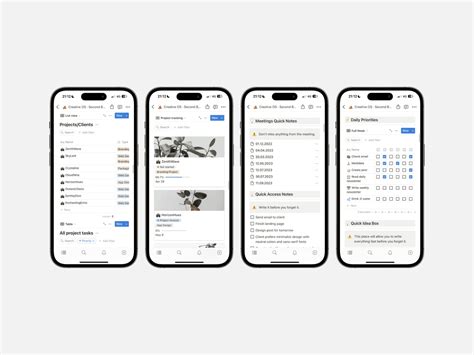 Creative Os Second Brain Notion Template