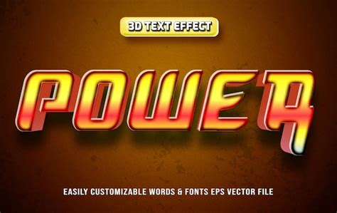 Images de Texte Modifiable Puissance Téléchargement gratuit sur Freepik