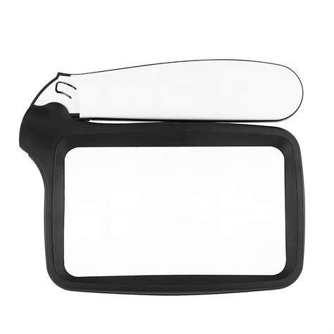 Lupa De Lectura Plegable Con 5 Luces Led Aumento De 3x Con 2 Modos De