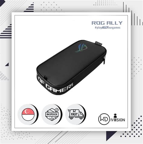 Ready Stock Asus Rog Ally Travel Case Video Gaming Gaming Accessories Cases Covers On