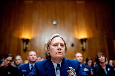 Coast Guard Leader Grilled By Senators At Hearing On Sex Assault Coverup