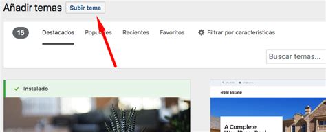 Cómo instalar un tema en WordPress DonDominio