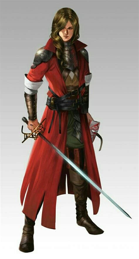 Female Swashbuckler Pathfinder Pfrpg Dnd Dandd D20 Fantasy Pathfinder