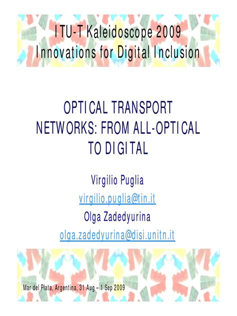 optical transport networks download free pdf wavelength division