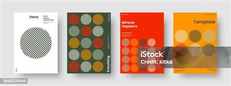 Tata Letak Presentasi Bisnis Terisolasi Template Brosur Abstrak Desain