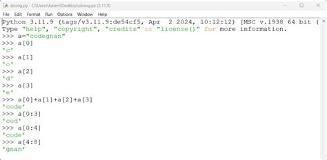 Kaveri Vinnakota On Linkedin 120dayschallenge Indexing Slicing Python Indexing Slicing