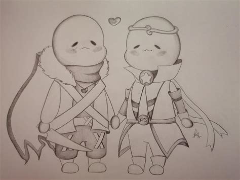 Dreamsans X Crosssans By Himitsu Png On Deviantart