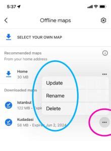 How To Download A Google Map To Use Offline