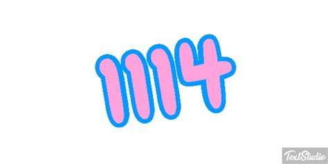 1114 Номер Анимированные GIF-дизайны логотипов