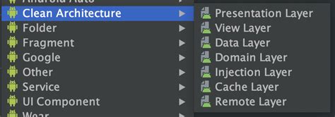 Github Eadm Clean Architecture Templates Set Of Templates For Android Studio With Clean