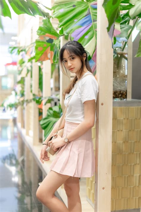 Ngắm em hot girl váy ngắn siêu gợi cảm