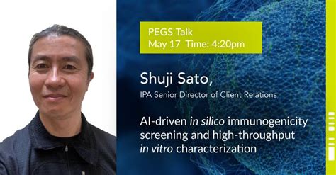 Biostrand A Subsidiary Of Ipa On Linkedin Pegs23 Insilico Immunogenicity Ai