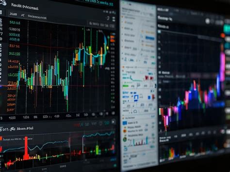 Visualize Ai Algorithms Analyzing Financial Markets Premium Ai